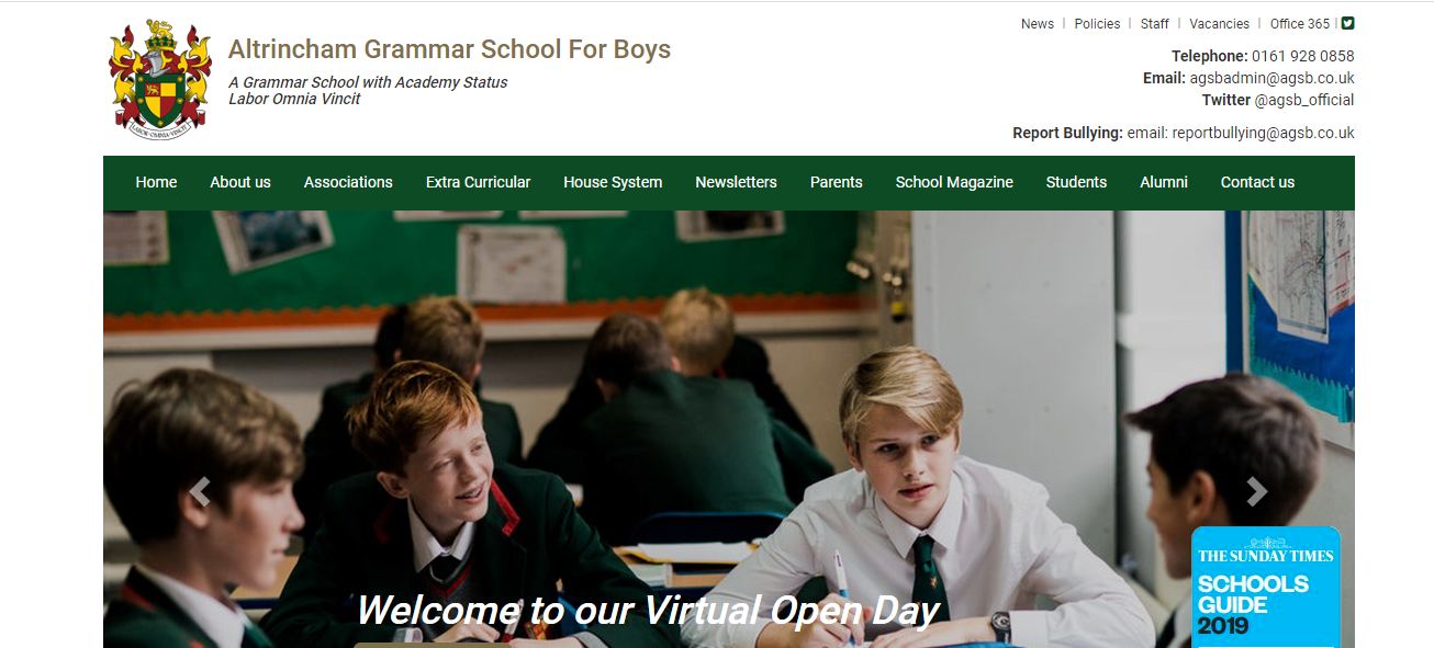 Altrincham Grammar School for Boys - 11Plus e Help | 11PluseHelp.co.uk