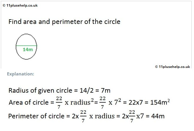 11 Plus Area and Perimeter - 11Plus e Help | 11PluseHelp.co.uk