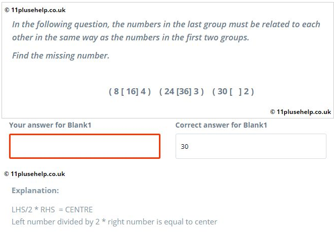 Free 11 Plus Related Number Practice Papers - Best 11 Plus Online ...