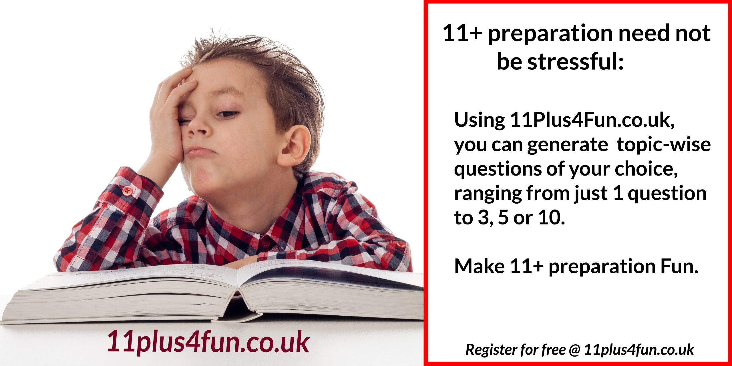 11 Plus practice is fun with 11Plus4fun.co.uk - Best 11 Plus Online ...