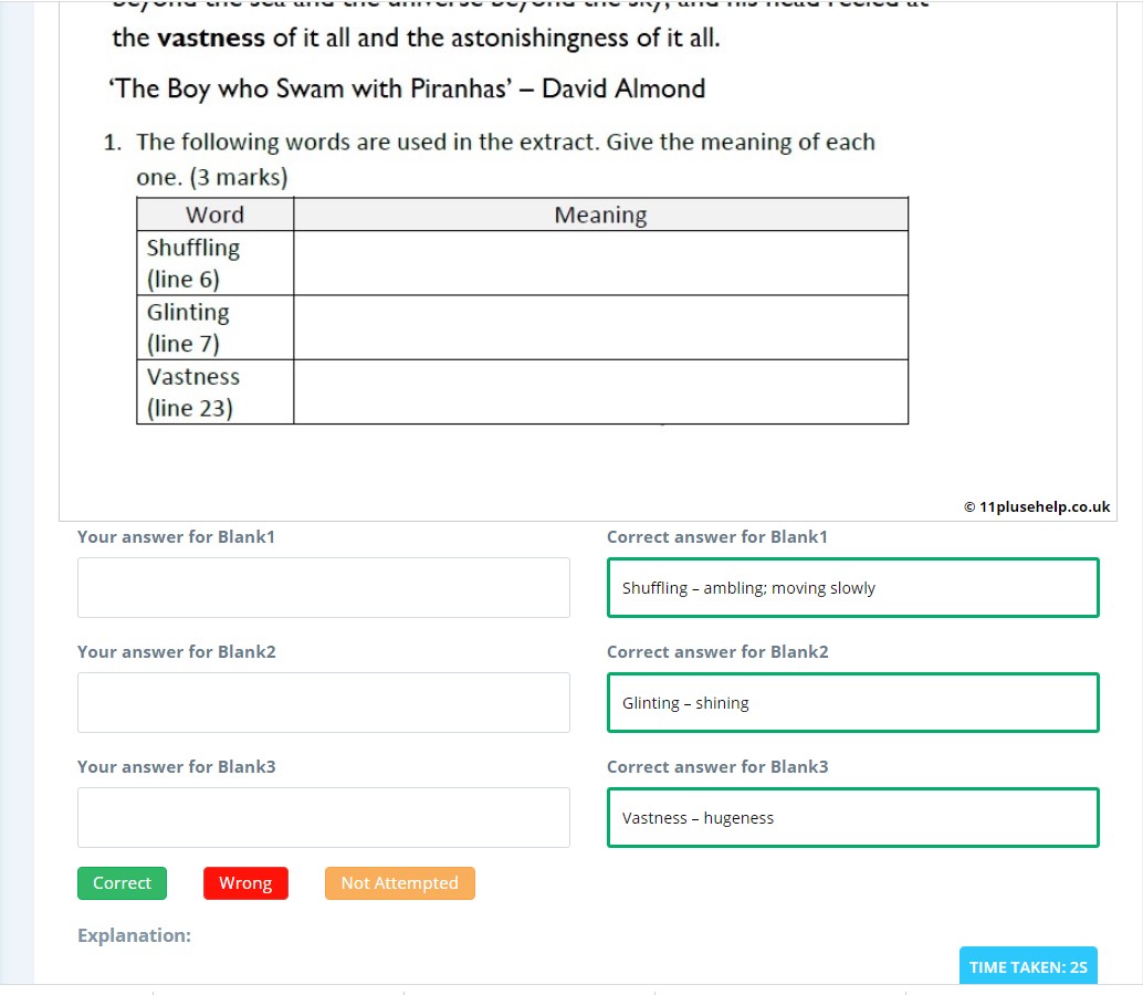 11 Plus Complete explanation - Best 11 Plus Online Practice Exams|11 ...