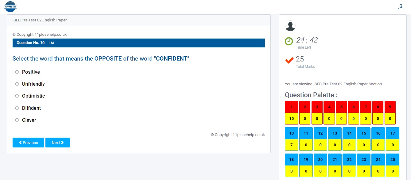ISEB Pre Test 02 - Best 11 Plus Online Practice Exams|11+|Free Tests ...