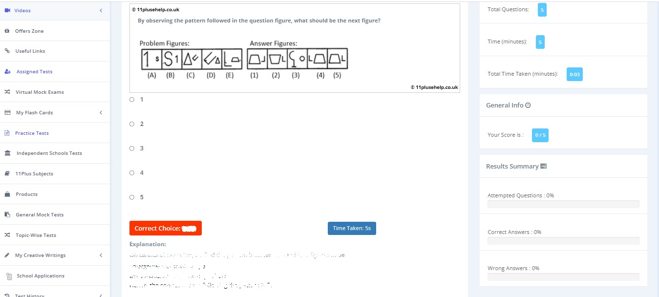 11 Plus NVR Series - Best 11 Plus Online Practice Exams|11+|Free Tests ...