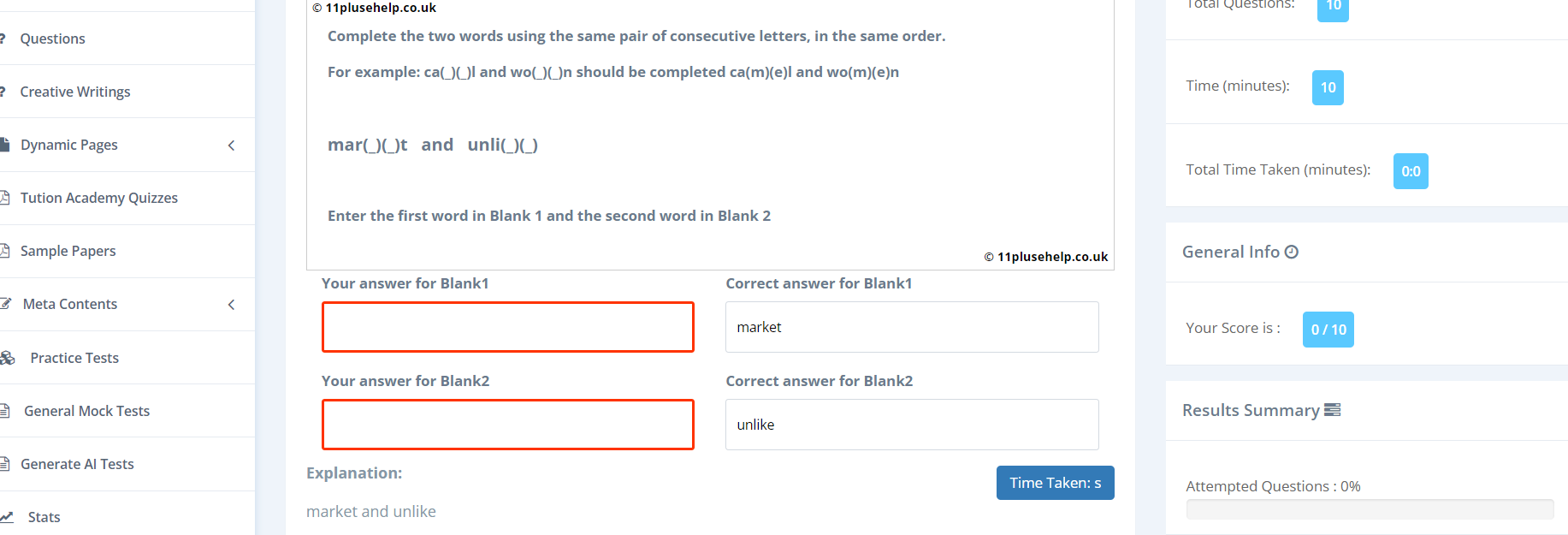 11 Plus VR Applied Reasoning - Best 11 Plus Online Practice Exams|11 ...