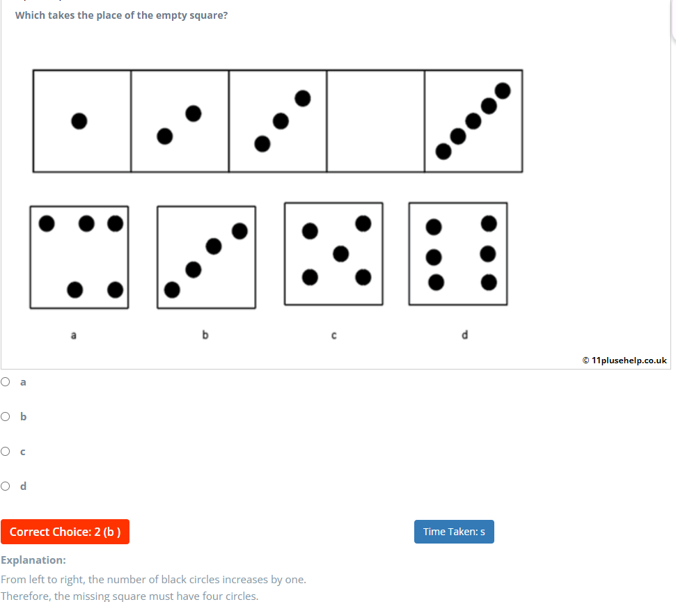 11 Plus NVR Counting Of Shapes - Best 11 Plus Online Practice Exams|11 ...