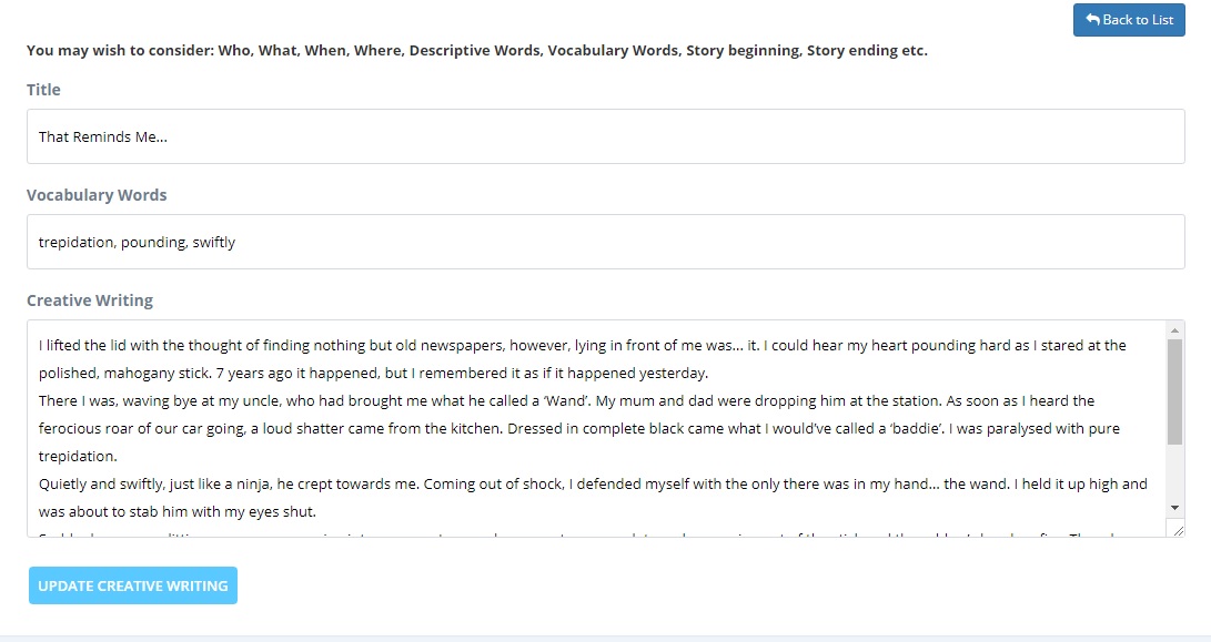 FREE PRIVATE 11 Plus Creative Writing Practice - Best 11 Plus Online ...